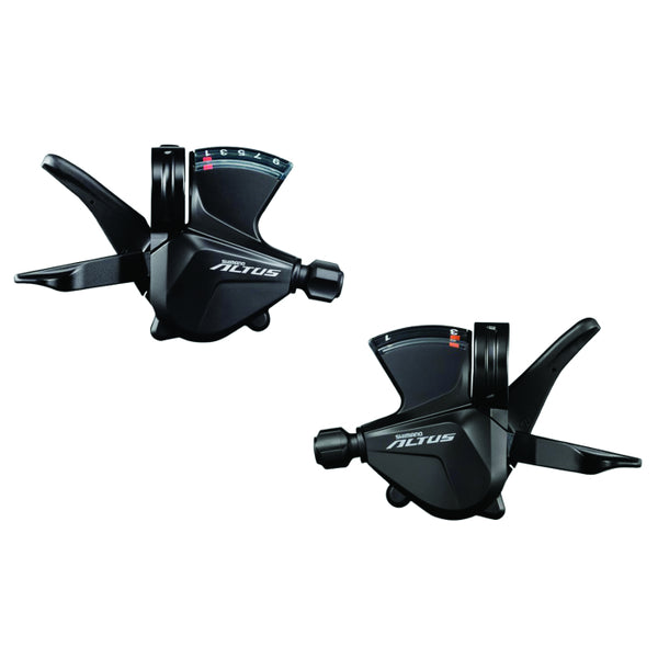 Shimano Altus SL-M2010 Trigger Shifter 3x9spd Blk Set - La Bicicletta Toronto